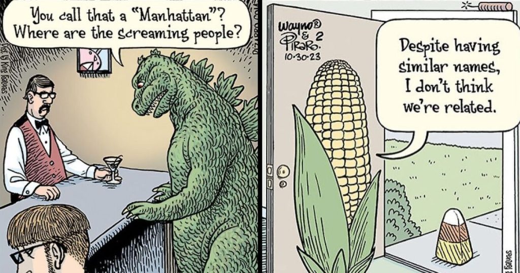 20 Hilariously Absurd Comics That Bring Everyday Oddities to Life