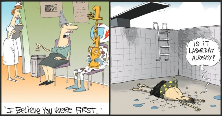 20 Hilarious Cartoons That Capture Humor in Daily Life