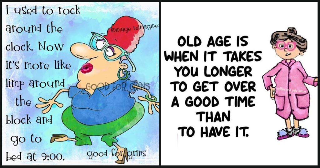 20 Aging Moments Captured Perfectly in These Cartoons