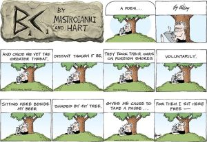 10 Hilarious BC Comic Strips by Johnny Hart That Are Prehistoric Perfection