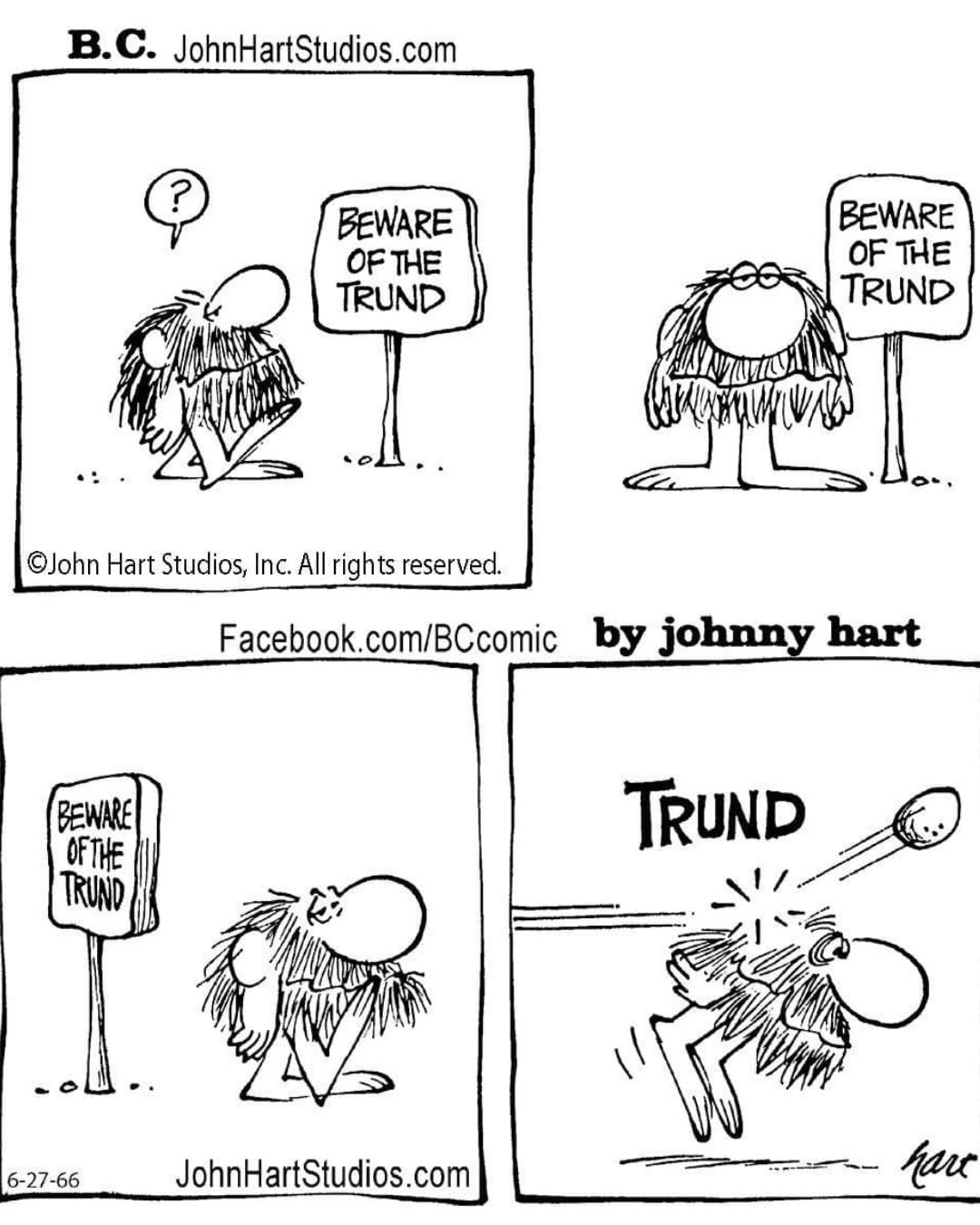 10 Hilarious BC Comic Strips by Johnny Hart That Are Prehistoric Perfection