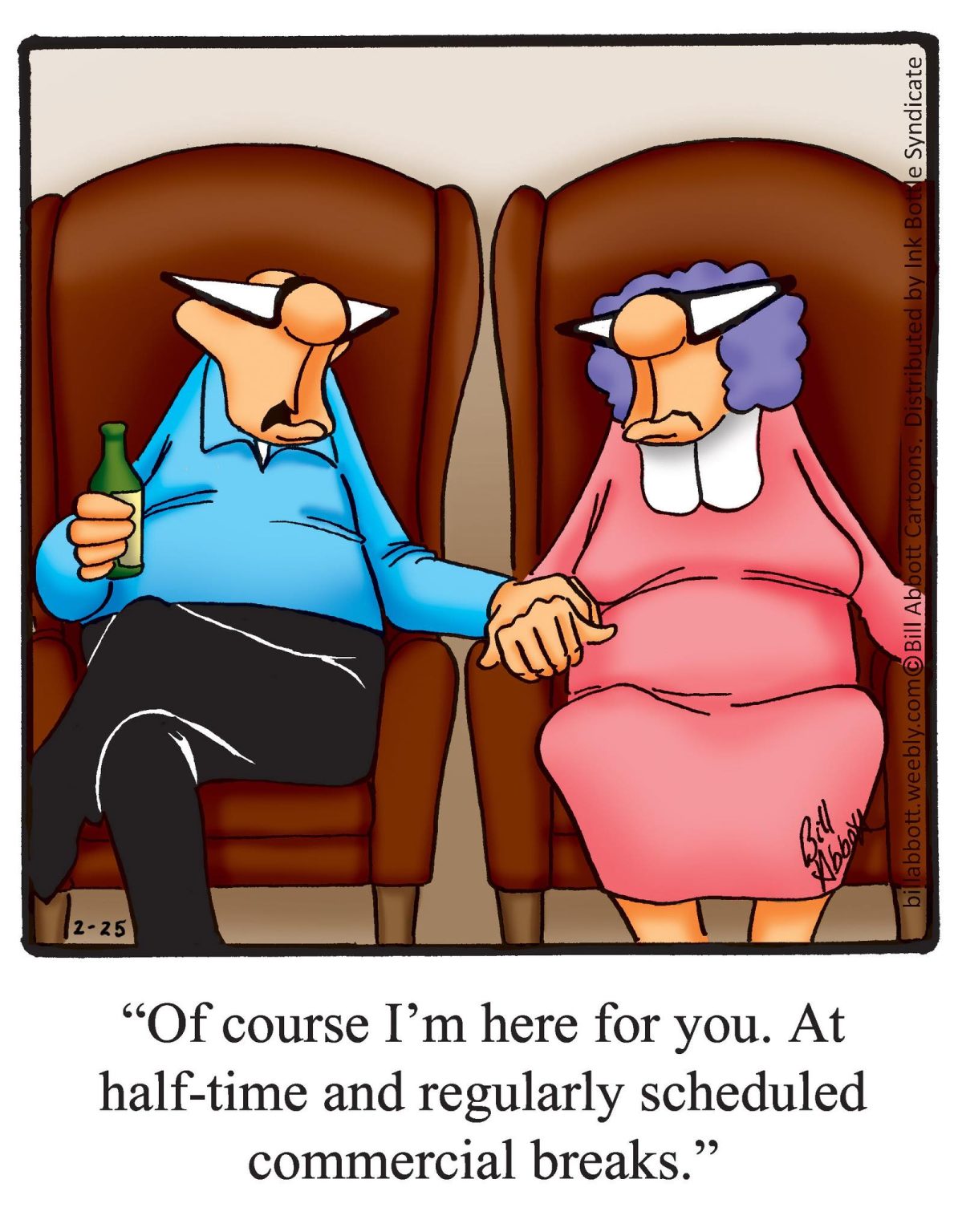 10 New Cartoons by Bill Abbott That Nail Everyday Absurdity