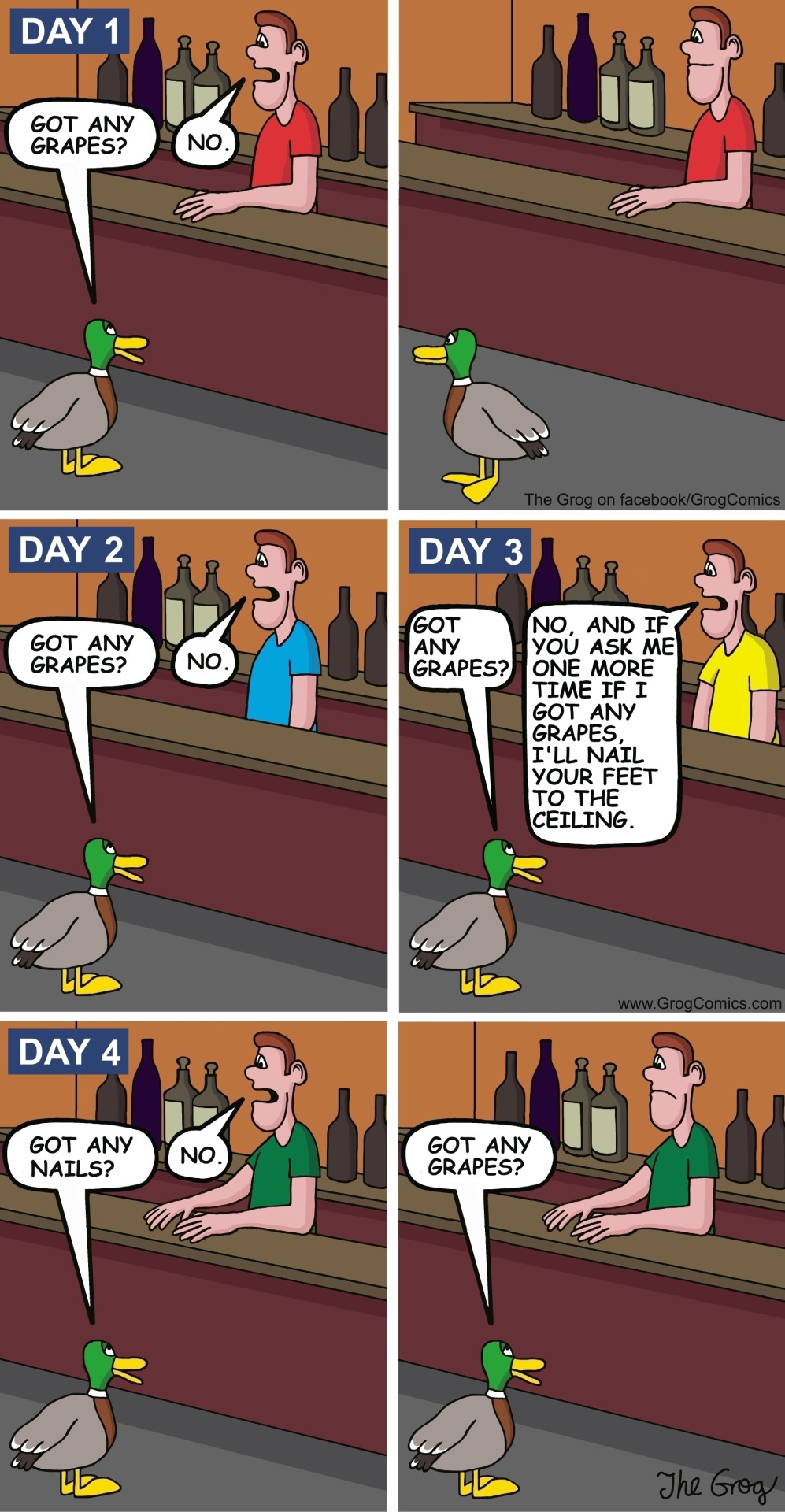 20 Hilarious Grog Comics Captured Life’s Funny Moments